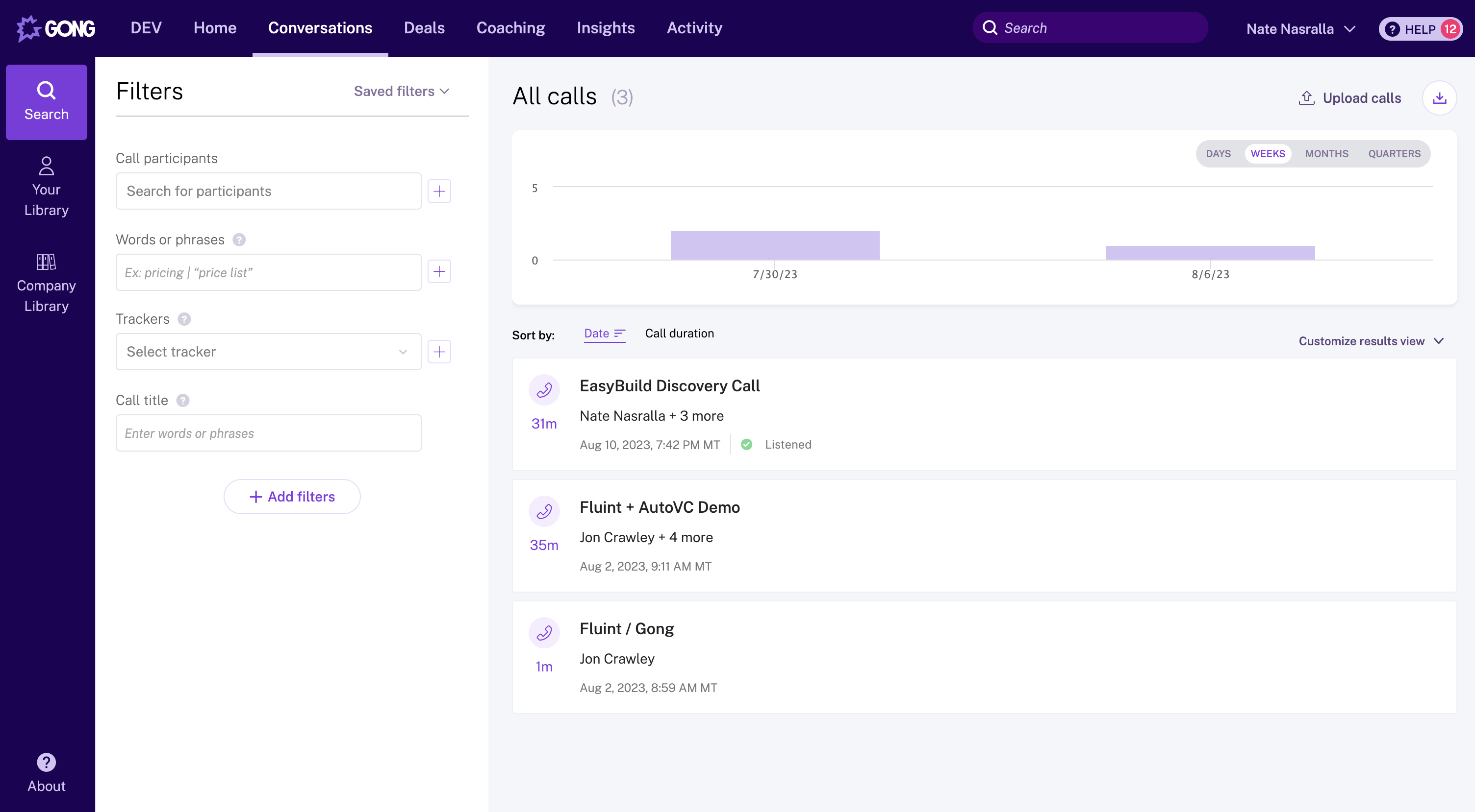 Fluint x Gong Integration